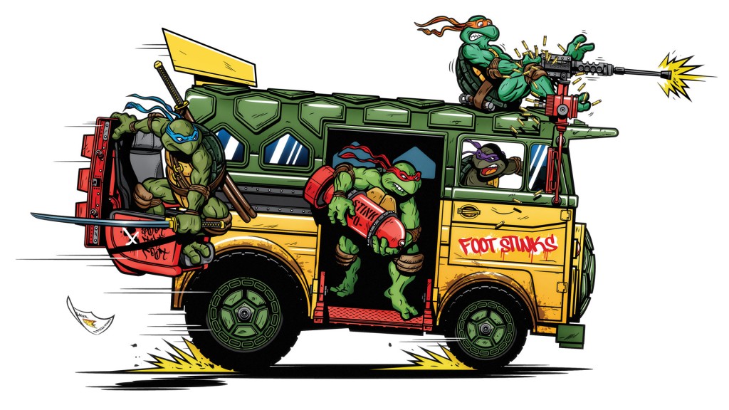 Turtles in Time - Justin Gammon | Design + Illustration
