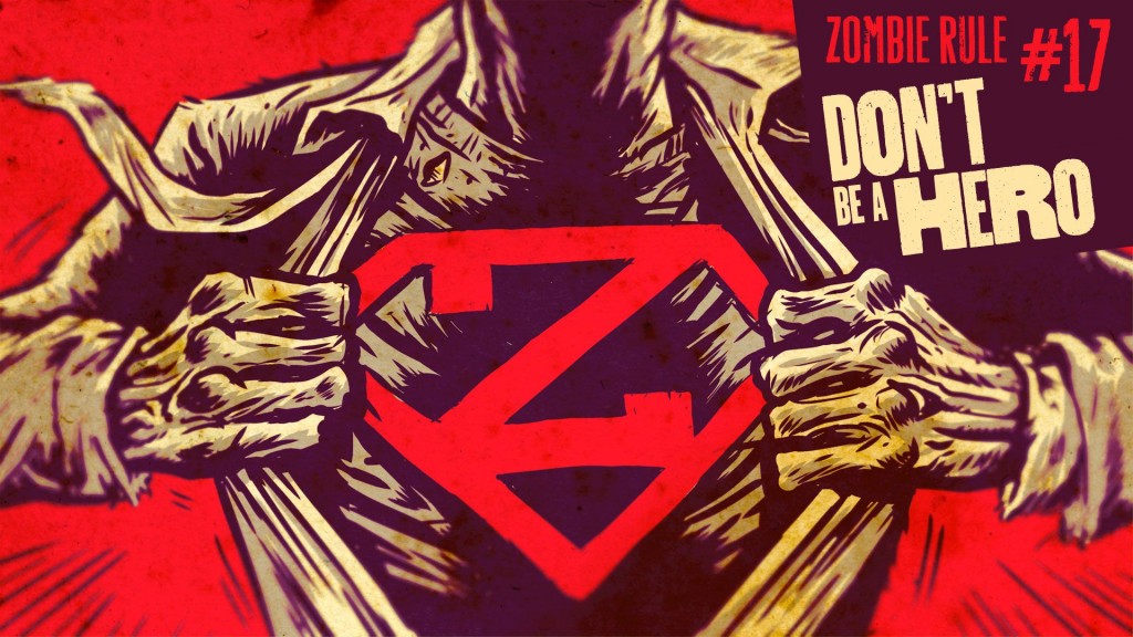 10 Rules to Survive a Zombie Attack - Justin Gammon | Design + Illustration